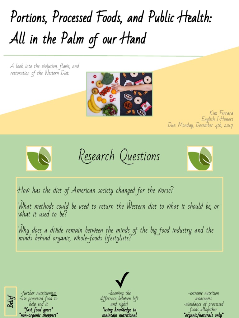 Western Diet | PDF | Foods | Food And Drink