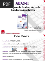 ABAS II. Adultos | PDF | Comunicación | Evaluación
