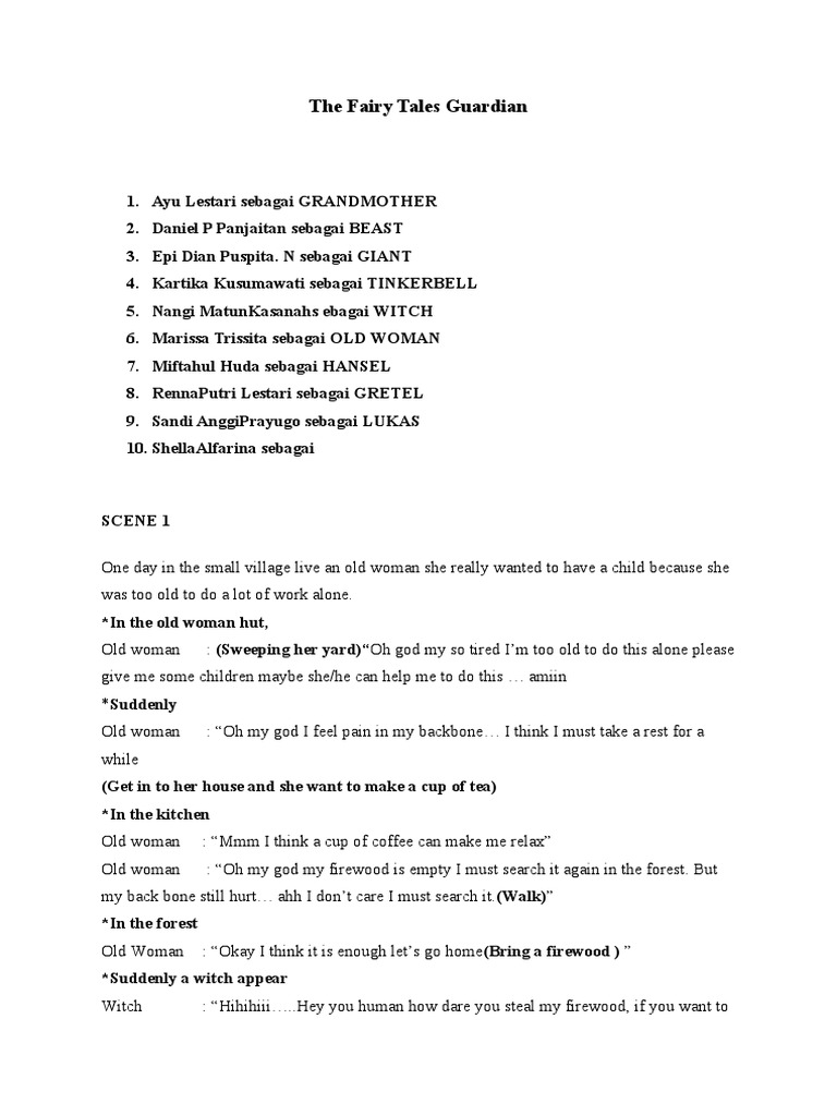 The Guardian Drama | PDF | Hansel And Gretel (Opera) | Hansel And Gretel