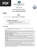 Panitikan NG Rehiyon 4A | PDF