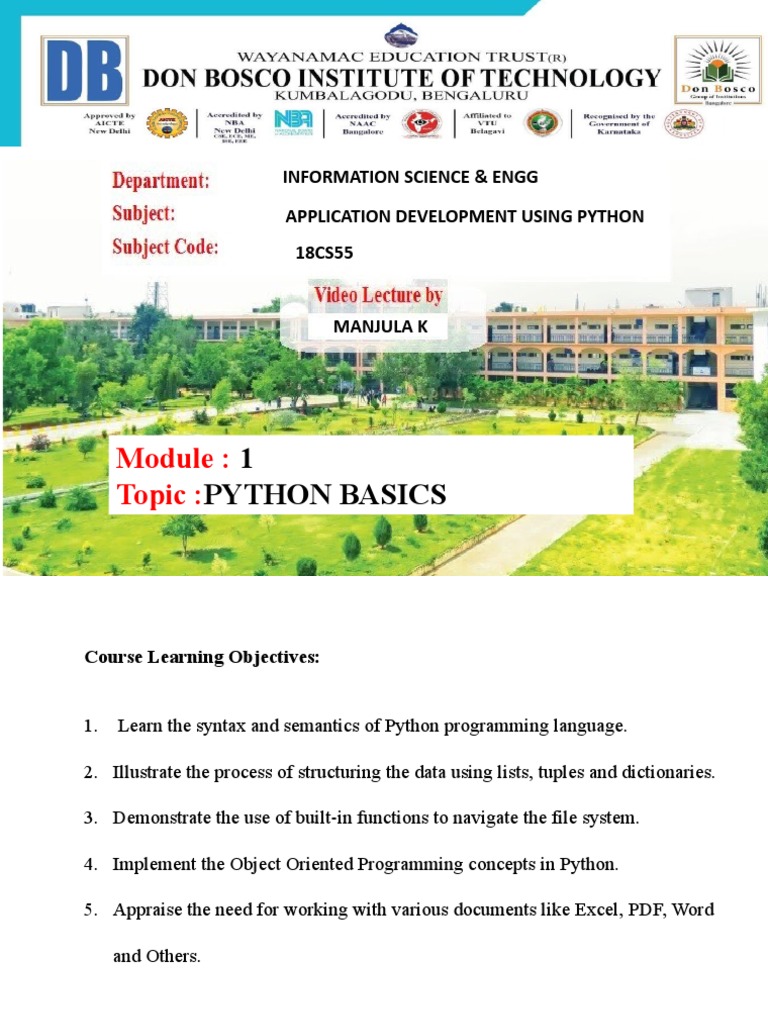 Python Basics & Application Development | PDF | Art | Computers