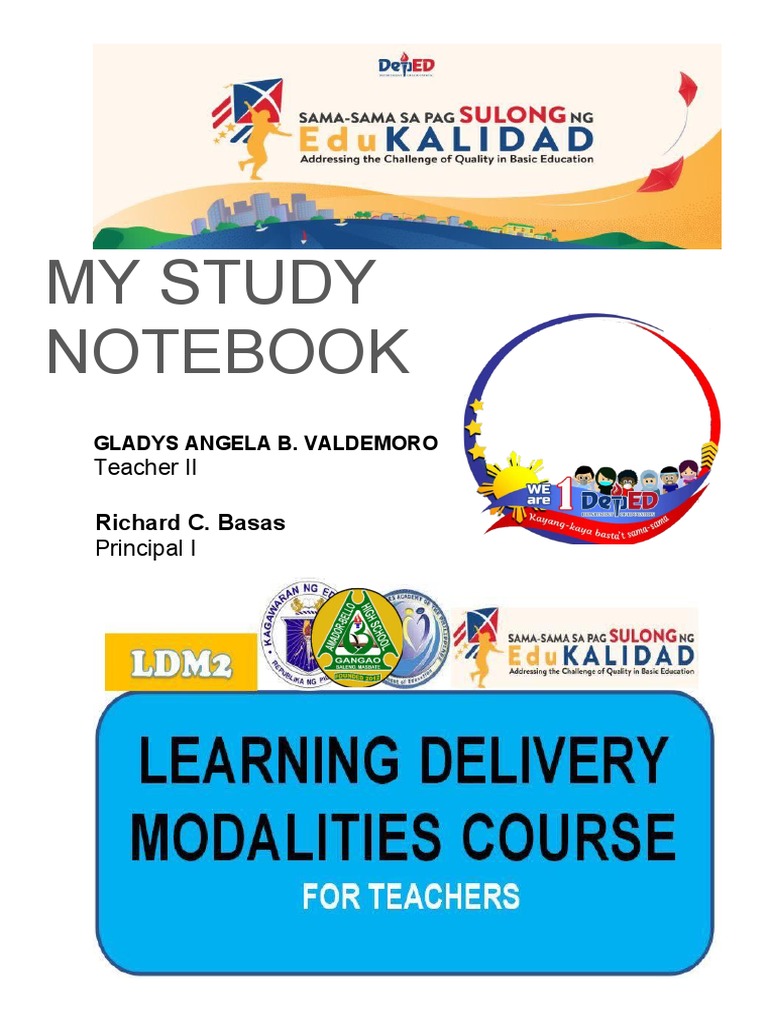 My Study Notebook Cover | PDF