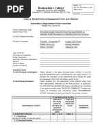 Certification of Statistician | PDF