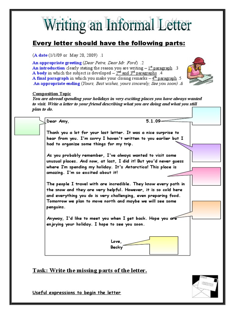Letter Writing Guide for Students | PDF | Language Arts & Discipline
