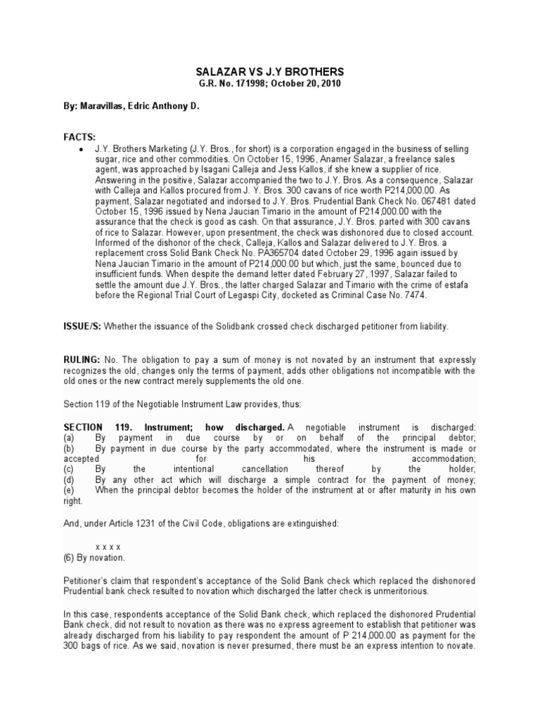 Template For Cases | PDF | Payments | Civil Law (Legal System)