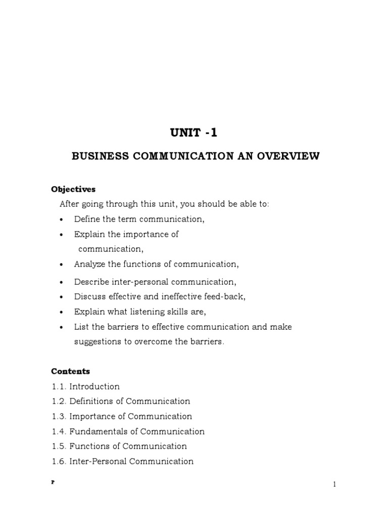 Business Communication | PDF | Communication | Interpersonal Communication