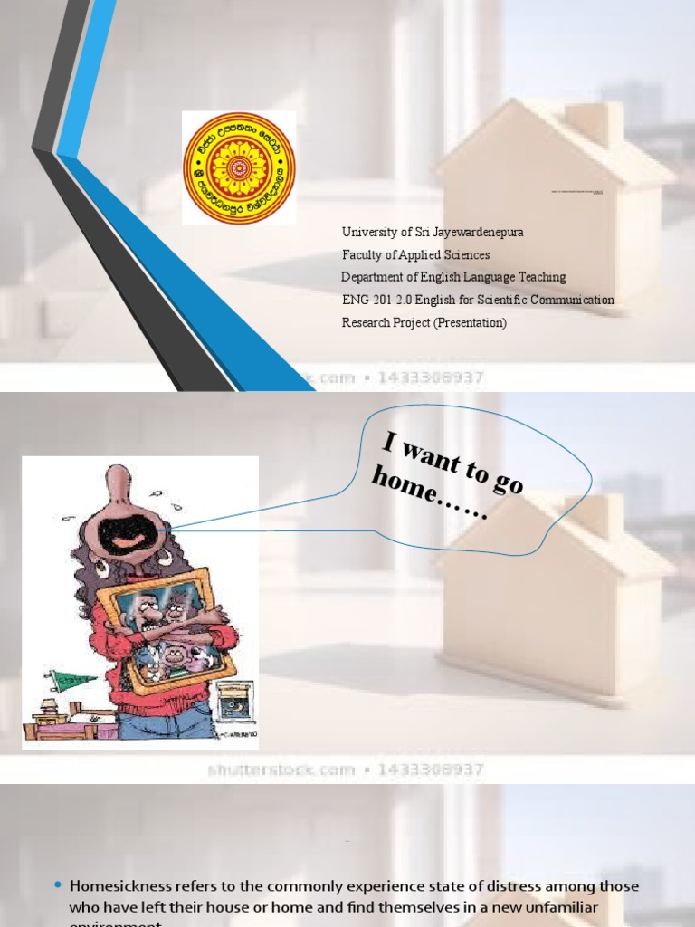 Home Sickness Presentation | PDF | Loneliness | Science
