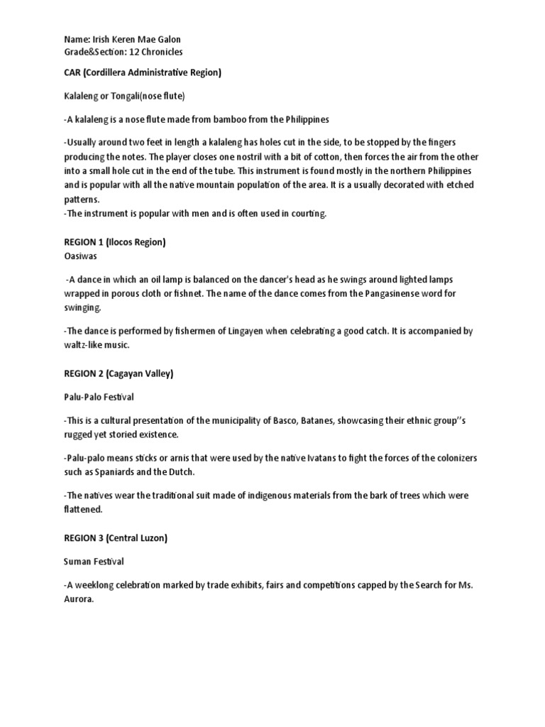 Contemporary Arts Module 1 | PDF | Philippines