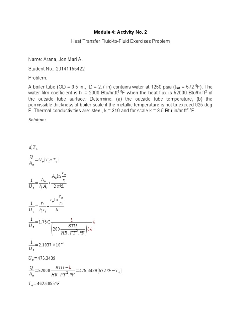 Module 4: Activity No. 2: Solution | PDF
