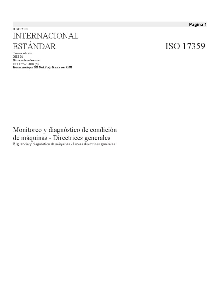 Normativa Iso 17359 Traducida Español | PDF | Organización ...
