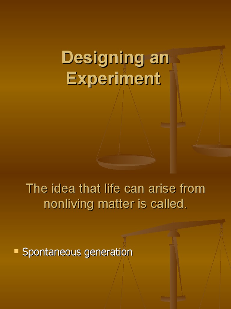 Designing An Experiment | Download Free PDF | Experiment | Science
