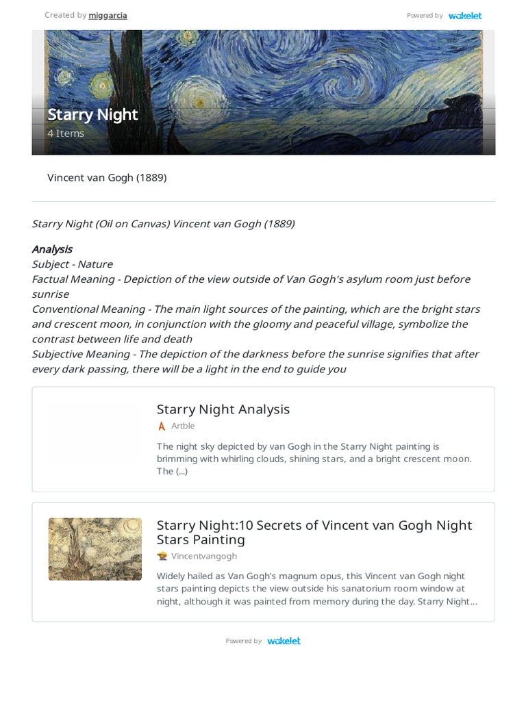 Starry Night | PDF