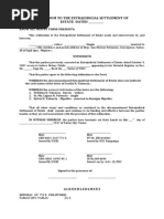 Sample Addendum To Extrajudicial Settlement | PDF