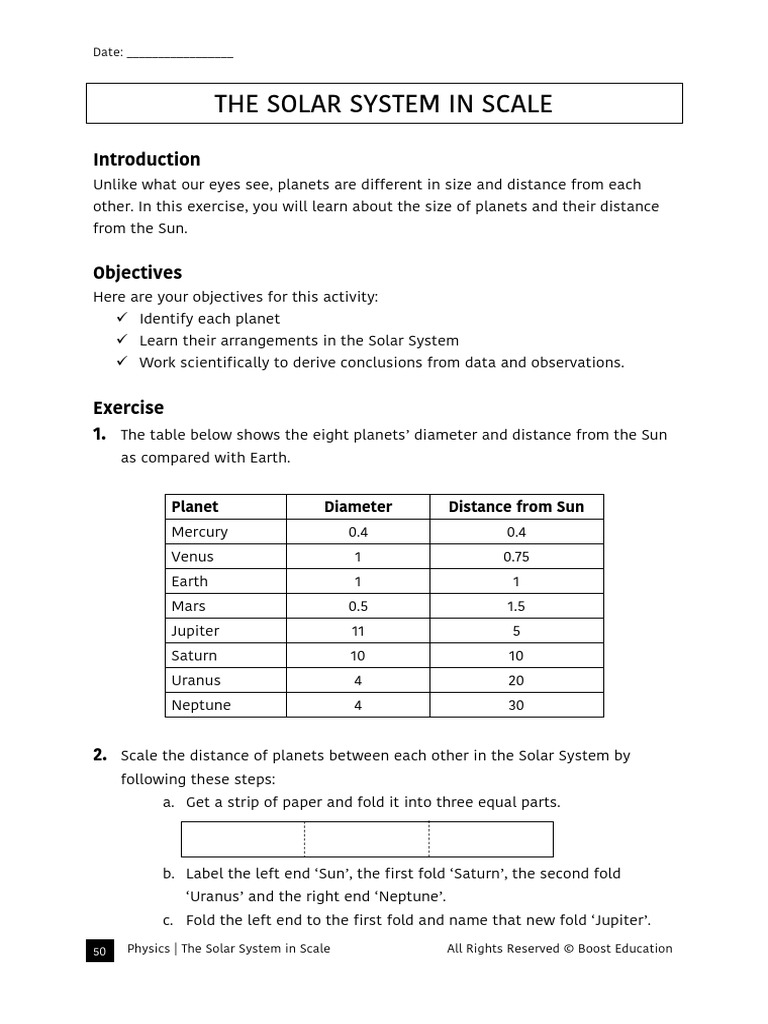 Y7 Science The Solar System | Download Free PDF | Solar System | Planets