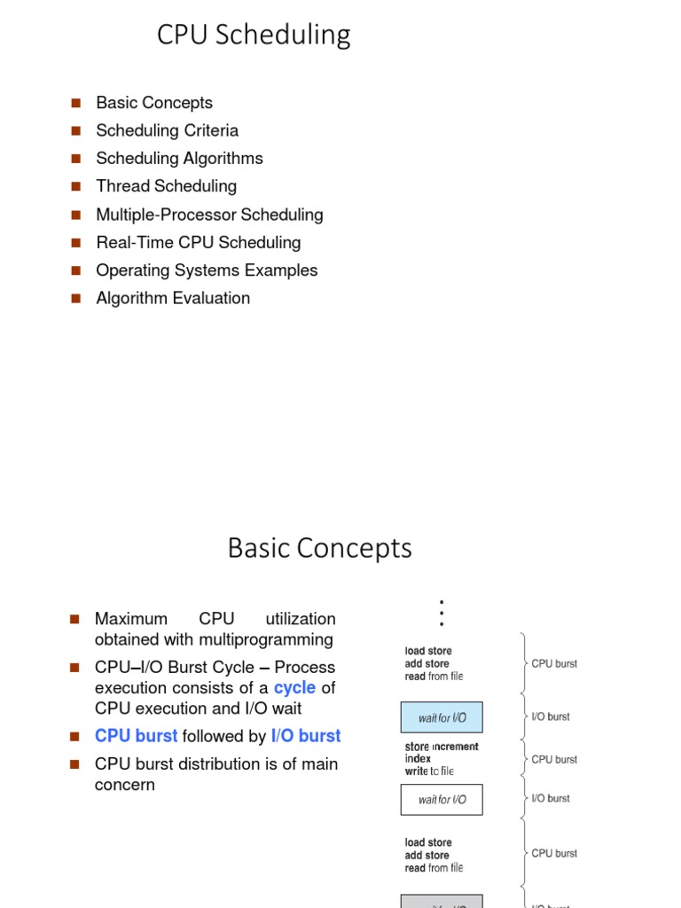 Project CPU Scheduling | PDF | Scheduling (Computing) | Office Equipment