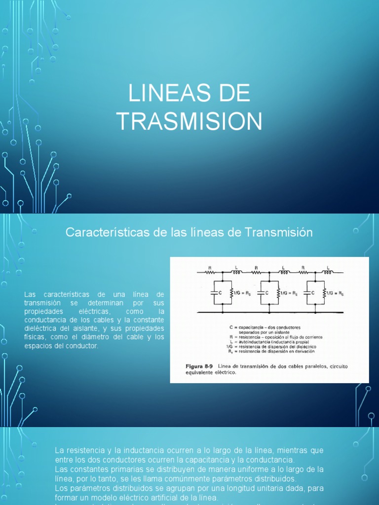 Lineas de Transmision | PDF | Línea de transmisión | Cable coaxial