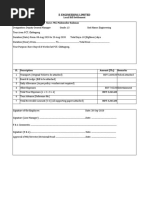 New Top Sheet Format | PDF