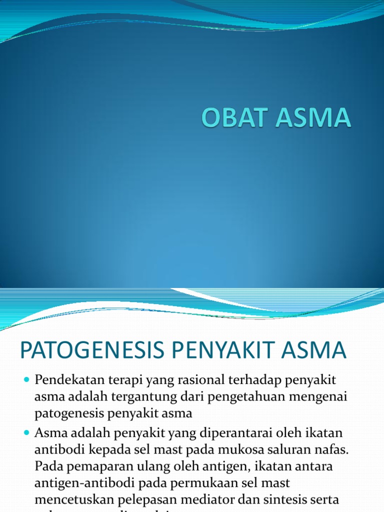 Obat Asma | PDF