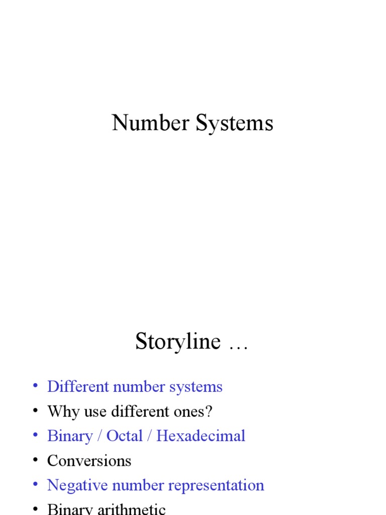 Number System | Download Free PDF | Theory Of Computation | Arithmetic