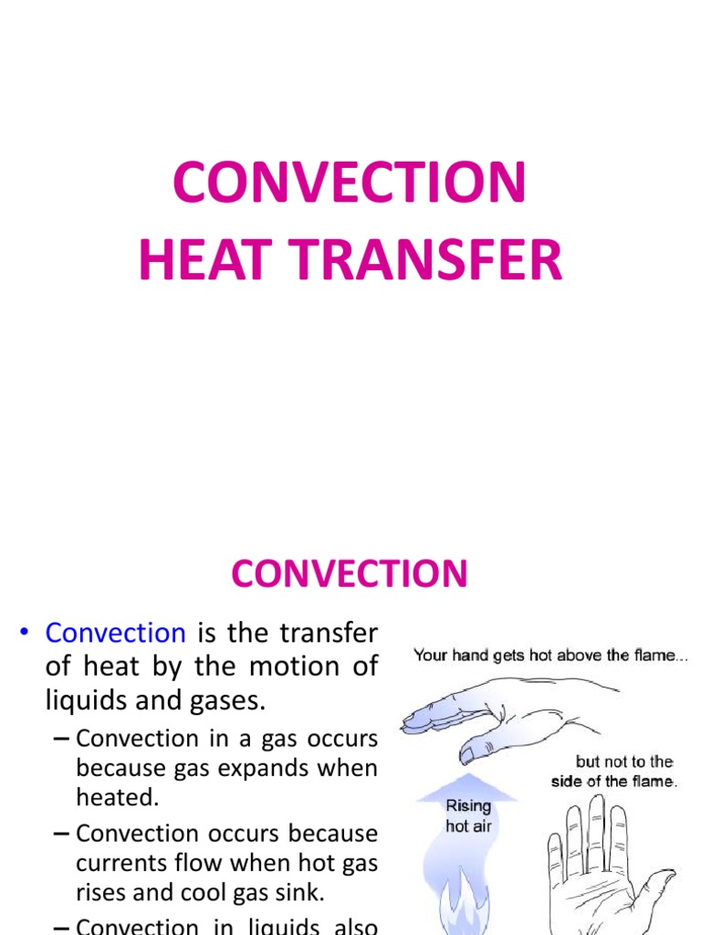 Convection PDF | Download Free PDF | Boundary Layer | Convection