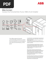 Testing ABB Circuit Breakers Utilizing Ekip Connect | PDF | Computer ...