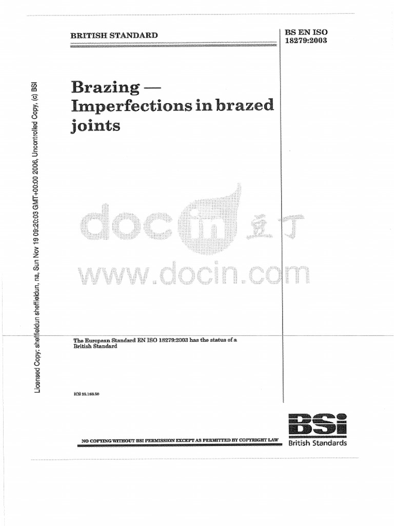 BS en Iso 18279 PDF | PDF
