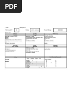 Sample Fitt Plan | PDF