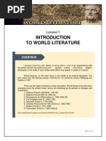 World Literature | PDF | Latin Literature | Roman Empire