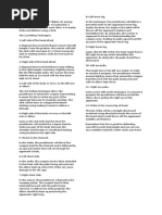 12 Basic Strike of Arnis | PDF | Individual Sports | Combat Sports