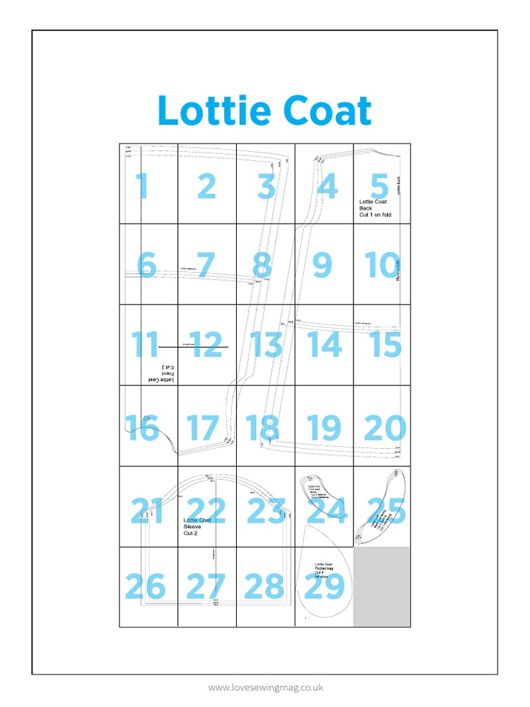 LS33 Lottie Coat Pattern | PDF