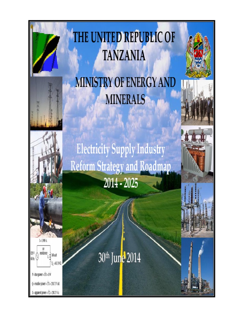 Tanzania Electricity Supply Industry Reform Strategy & Roadmap | PDF | Tanzania | Power (Physics)
