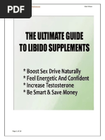 Testosterone Cheat Sheet | PDF