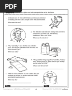 V and V Handout | PDF | Reading Comprehension | Sentence (Linguistics)