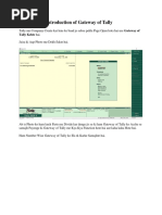 Tally Inventory Entry Practice Guide | PDF | Bookkeeping | Inventory