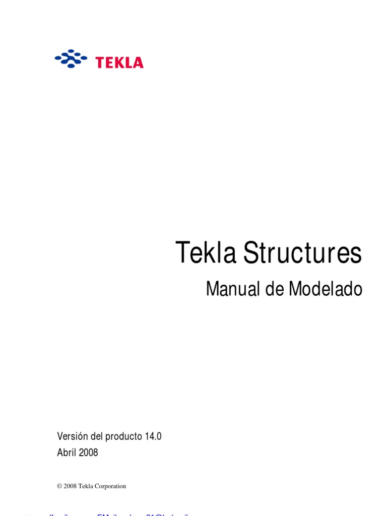 Tekla Structure Modeling Spainish Tutorial | PDF | Software | Marca comercial