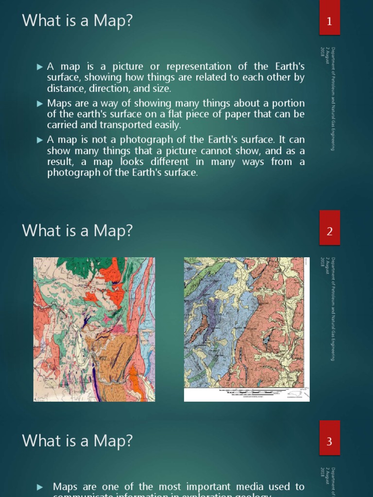 What Is A Map? | PDF | Geology | Map