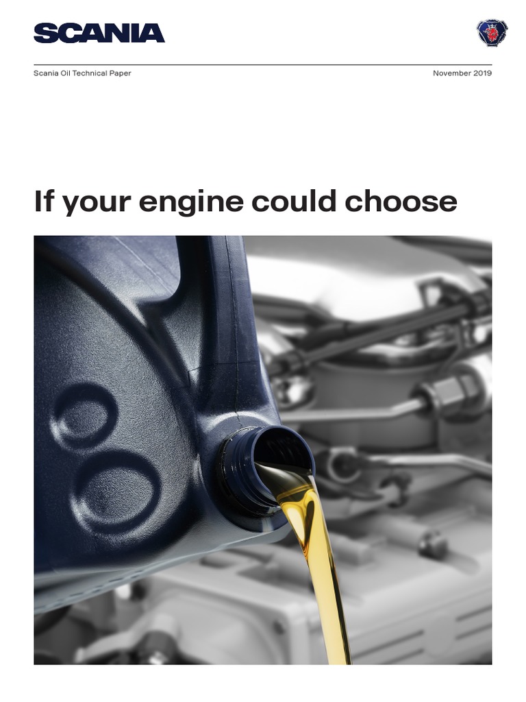 Scania Oil: Performance & Benefits | PDF | Motor Oil | Lubricant