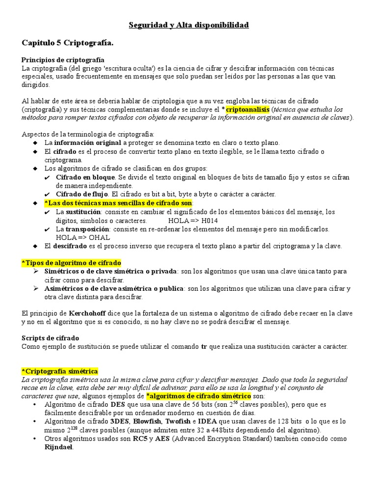 Teoria Criptografia | PDF | Clave (criptografía) | Criptografía de clave pública