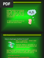 H2S Training Slides ENGLISH | PDF | Odor | Gases