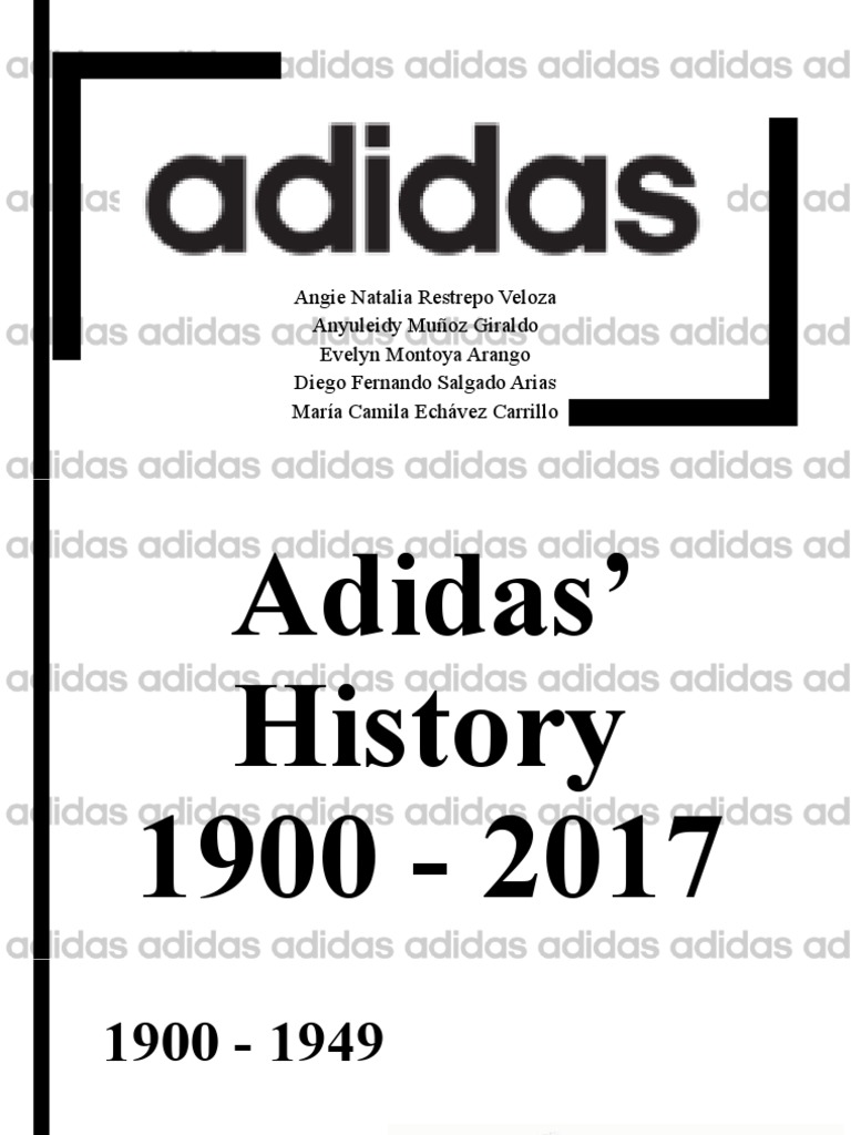 Adidas' History from 1900 to 2017: Key Events and Milestones in the ...
