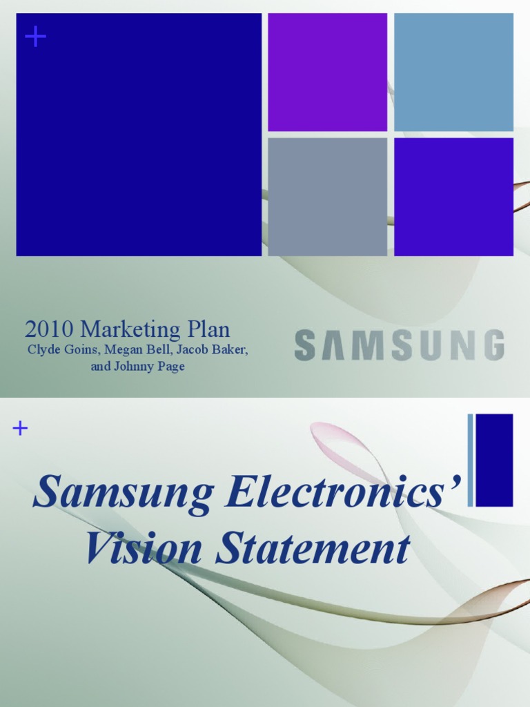Samsung 2010 3D TV Marketing Strategy | PDF | Advertising | Samsung ...