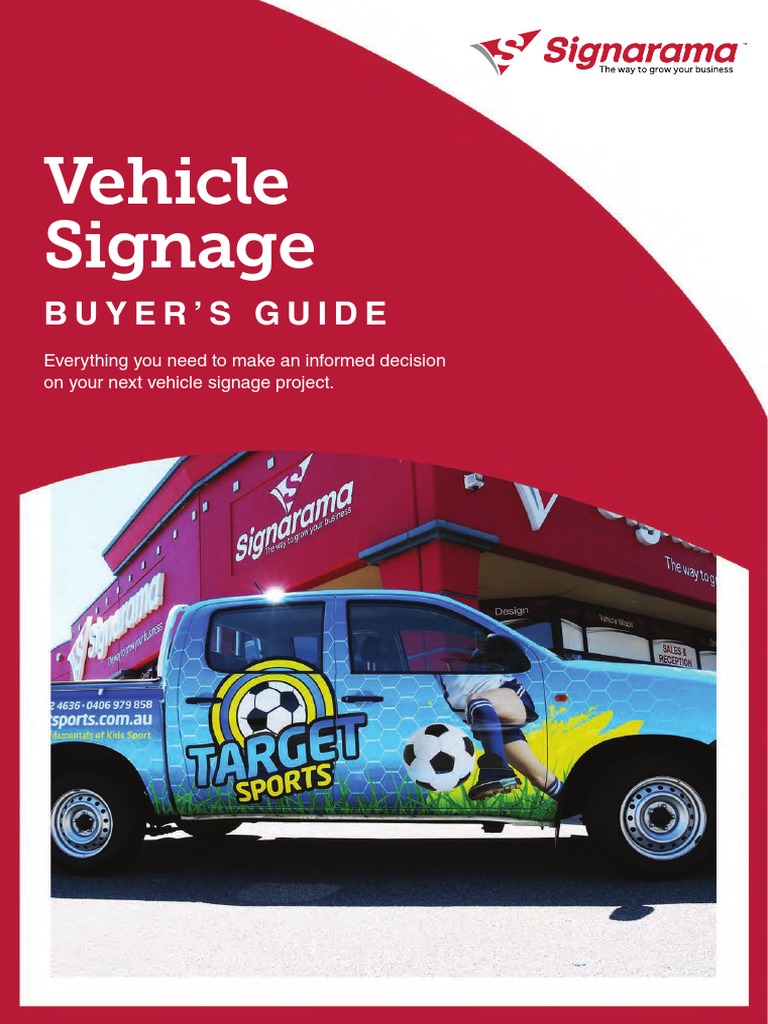 Vehicle Signage Buyer’s Guide | PDF | Computing And Information Technology