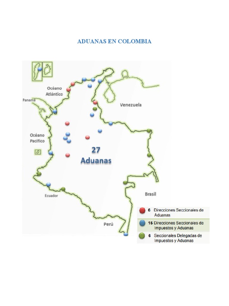Aduanas En Colombia Pdf
