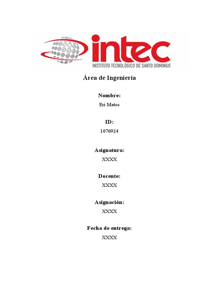 Plantilla Presentación INTEC | PDF