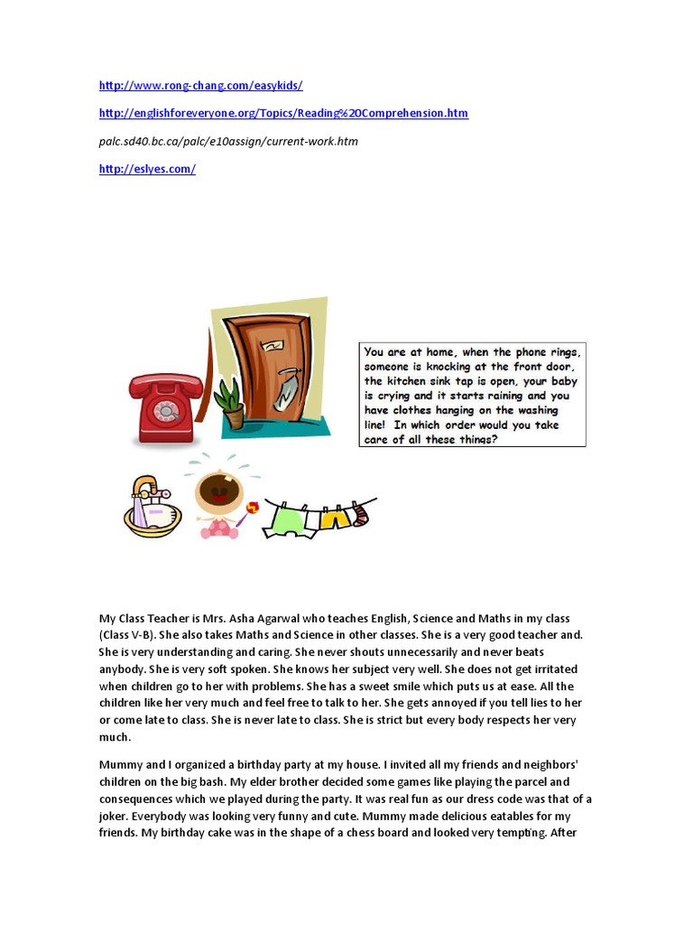 Lecturas Cortas En Ingles Pdf Foods