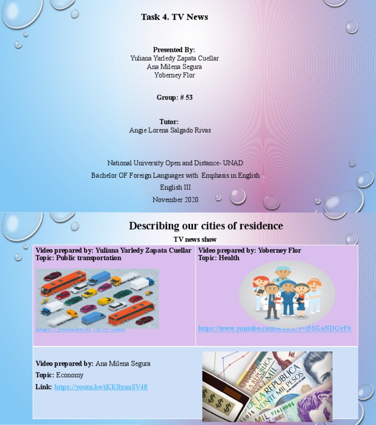 English III Student TV News | PDF