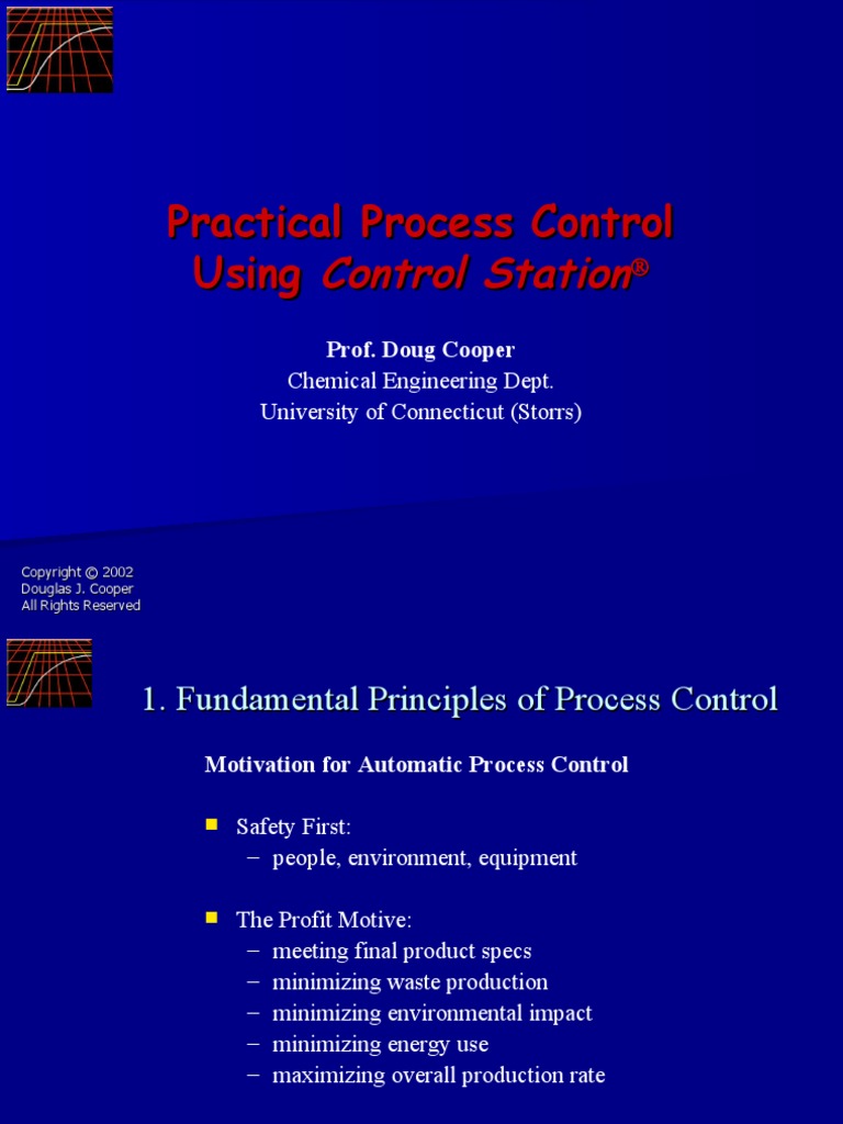 Practical Process Control Using Control Station | PDF | Control Theory ...