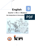 Detailed Lesson Plan About Interjection | PDF | Lesson Plan | Learning