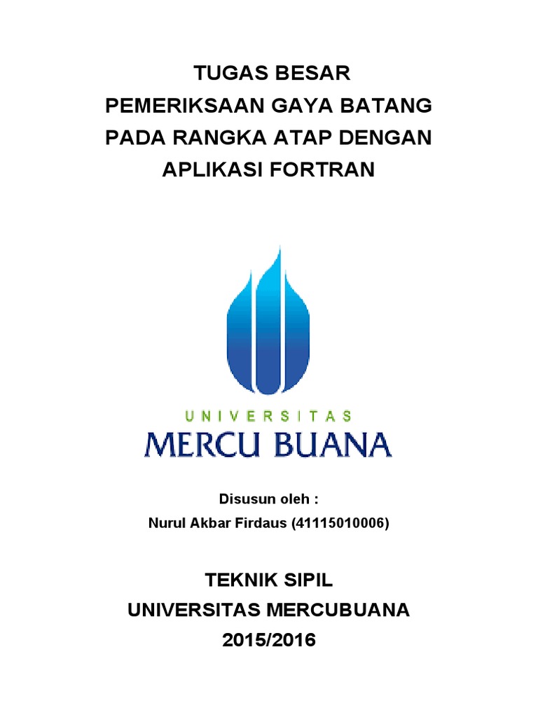 Analisis Stabilitas Rangka Atap dengan Metode Struktur dan Aplikasi ...