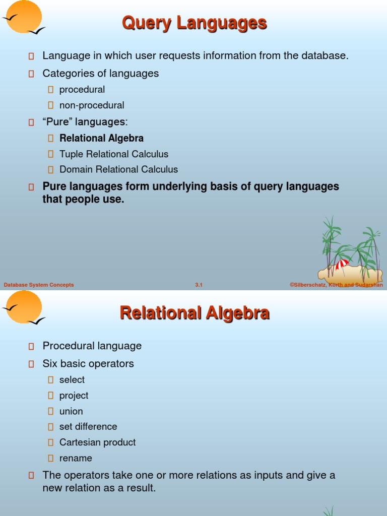 Database 04 Relational Algebra Part1 | Download Free PDF | Relational ... Database 04 Relational Algebra Part1 | Download Free PDF | Relational ...